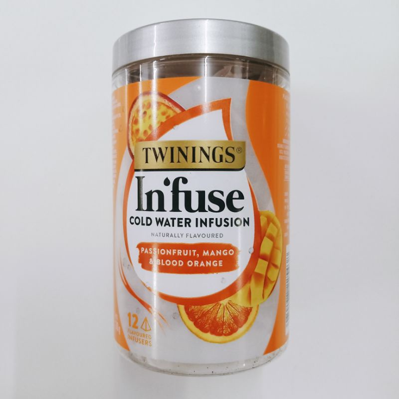 Twinings Cold Infuse Cold Water Infusion 12 Flavoured Infusers ทไวนิงส์ ...