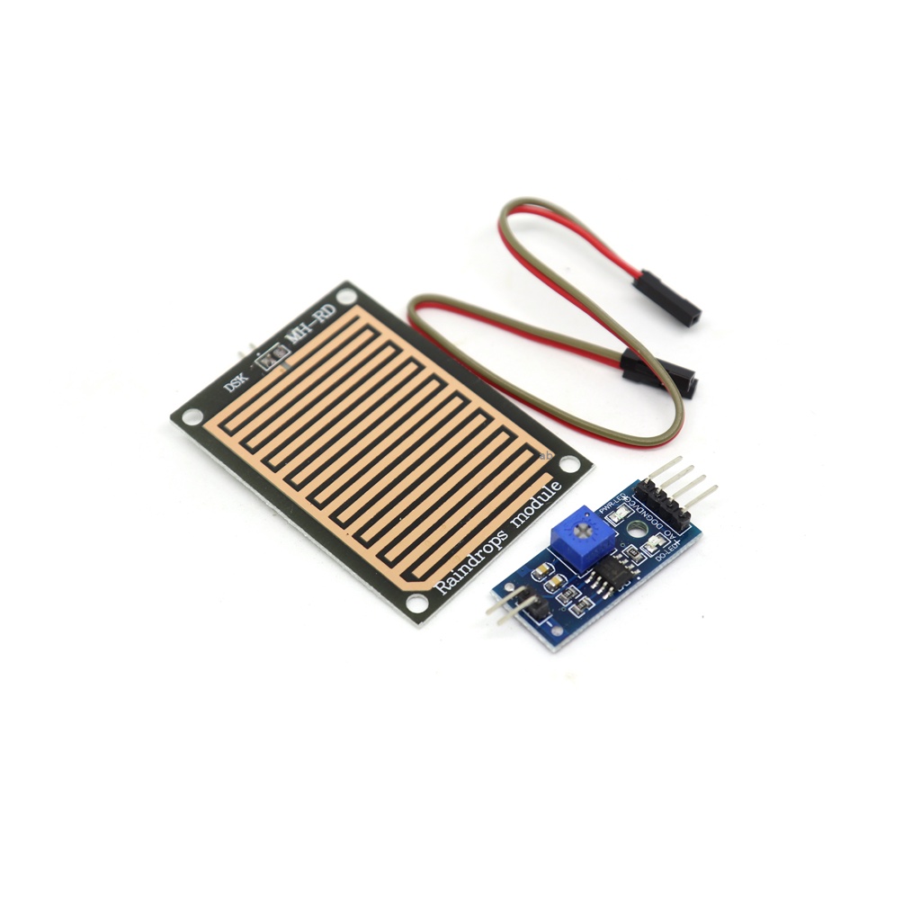 เซนเซอร์น้ำฝน ความชื้น วัดระดับน้ำ rain/water detection sensor module | Shopee Thailand
