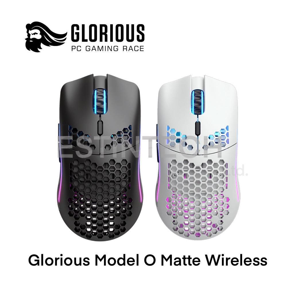 MOUSE (เมาส์) Glorious Model O Wireless Matte Black / White ของใหม่ ...