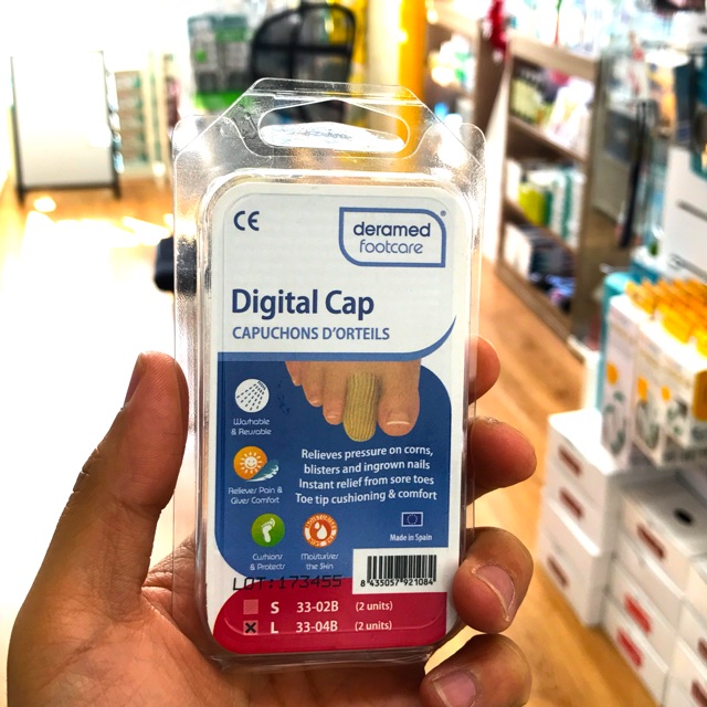 Digital Cap ปลอกซิลิโคนถนอม นิ้ว เล็บ มือ/เท้า จากประเทศสเปน | Shopee ...