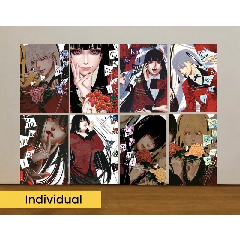 Kakegurui [English Manga] Compulsive Gambler (individual) Volume 1-13 ...