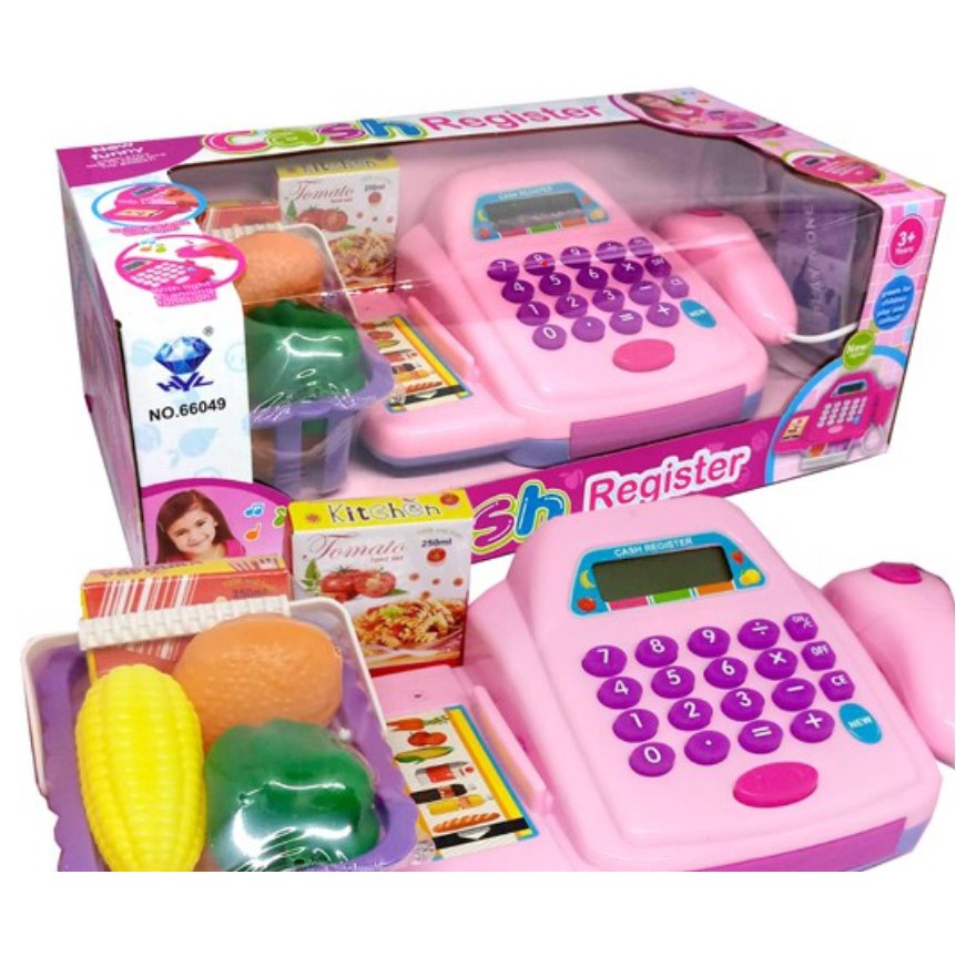 เครื่องแคชเชียร์ Cash Register Learning Toy | Shopee Thailand