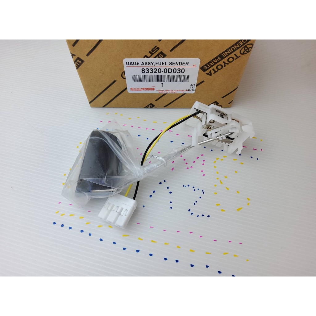 ลูกลอยในถัง+สายปลั๊ก (เกจวัดระดับน้ำมัน)วีออส03-07 ON 1NZFE#83320-0D030 ...