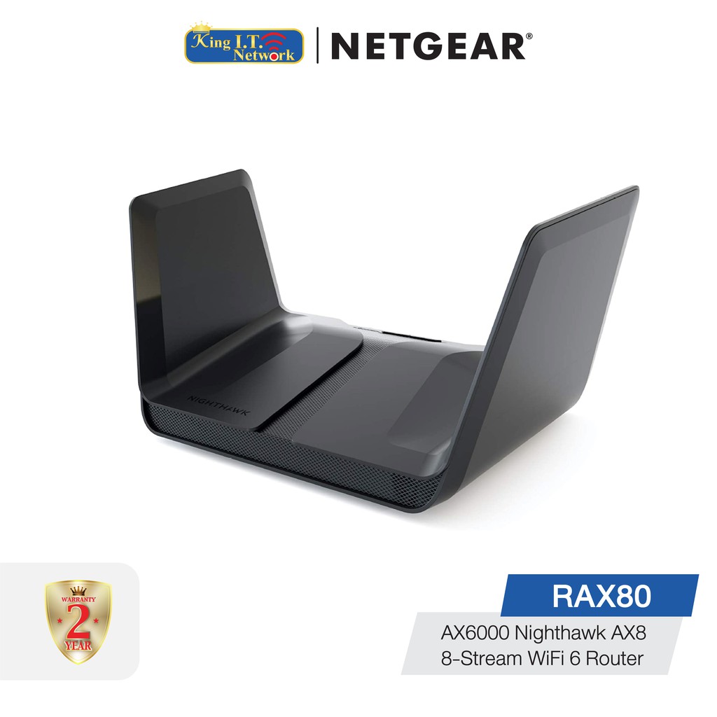 NETGEAR (RAX80) Nighthawk AX8 (AX6000) 8-Stream WiFi-6 Router | Shopee ...
