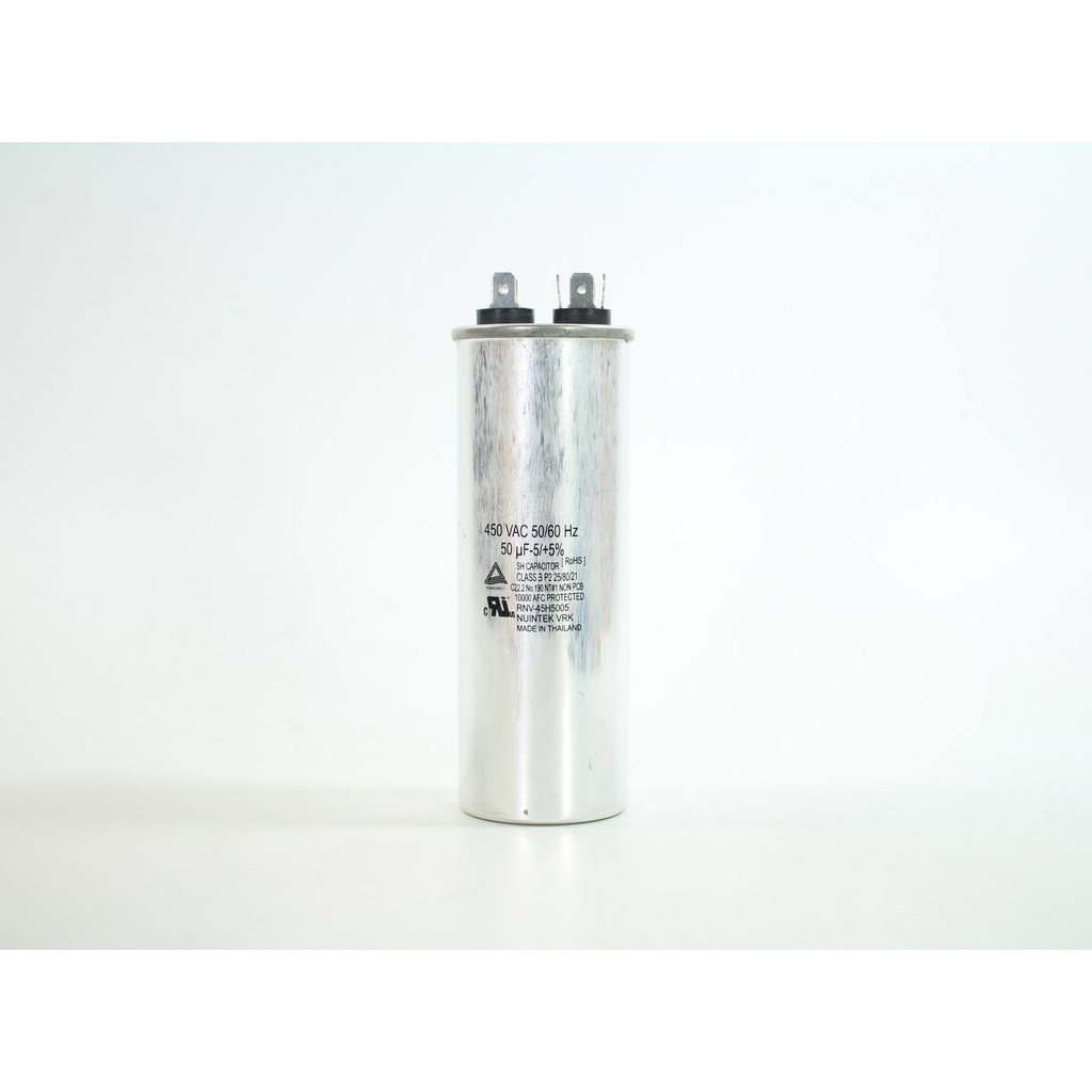 RNV-45H5005 NUINTEK VRK คาปาซิเตอร์ Capacitor 2 ขั้ว 50uF | Shopee Thailand