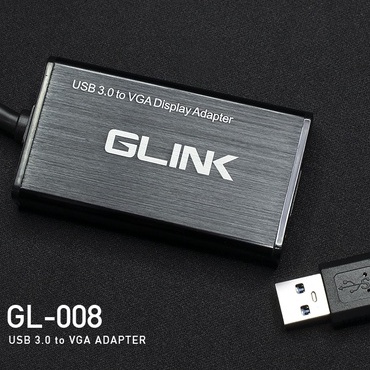 ตัวแปลงสัญญาณ USB 3.0 เป็น VGA จาก GLINK รุ่น GL-008. | Shopee Thailand
