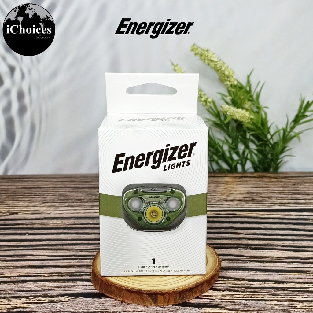 [Energizer] Forest Green LED Headlamp with Smart Dimming Technology ไฟ ...