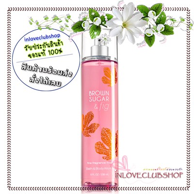 Bath & Body Works / Fragrance Mist 236 ml. (Brown Sugar & Fig) | Shopee ...