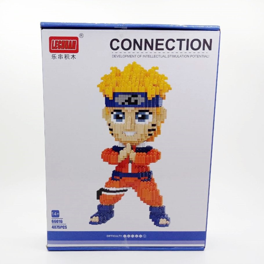 ตัวต่อสะสม แบบเฟือง การ์ตูนชุดสีส้มท่าสวย LECHUAN 66016 จำนวนตัวต่อ 4875 ชิ้น | Shopee Thailand