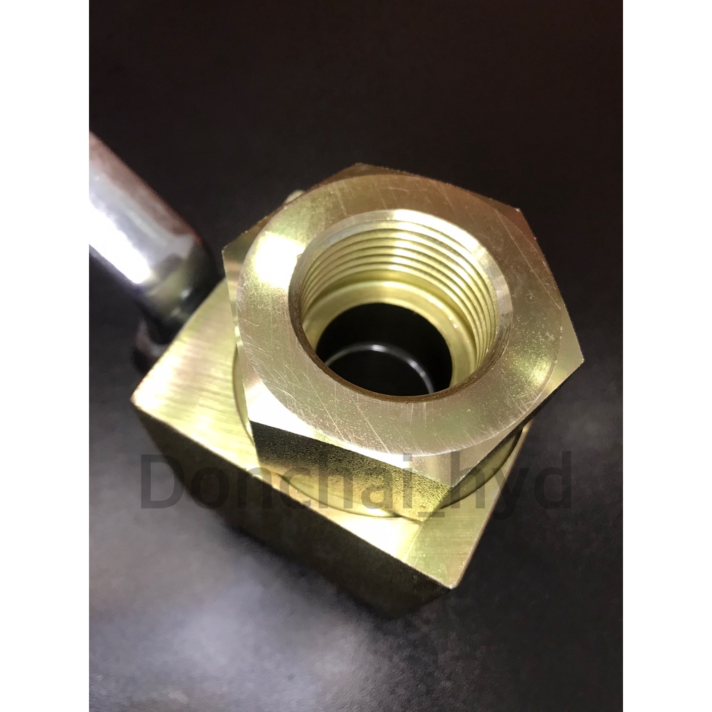 บอลวาล์ว 2 ทาง บอลวาล์วไฮดรอลิค KHB-G1/4"-1 1/4" (2 Way Ball Valve) | Shopee Thailand