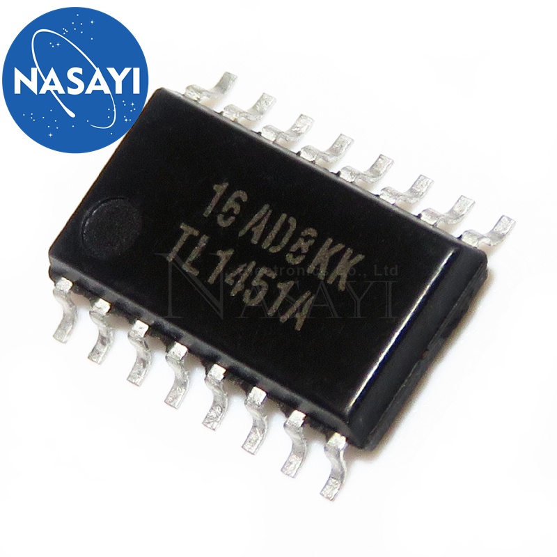 10 ชิ้น TL1451A TL1451AC TL1451 SOP16 คู่ความกว้างโมดูลวงจรควบคุมใหม่ 5.2 มม.3.9 มม.ในสต็อก ...