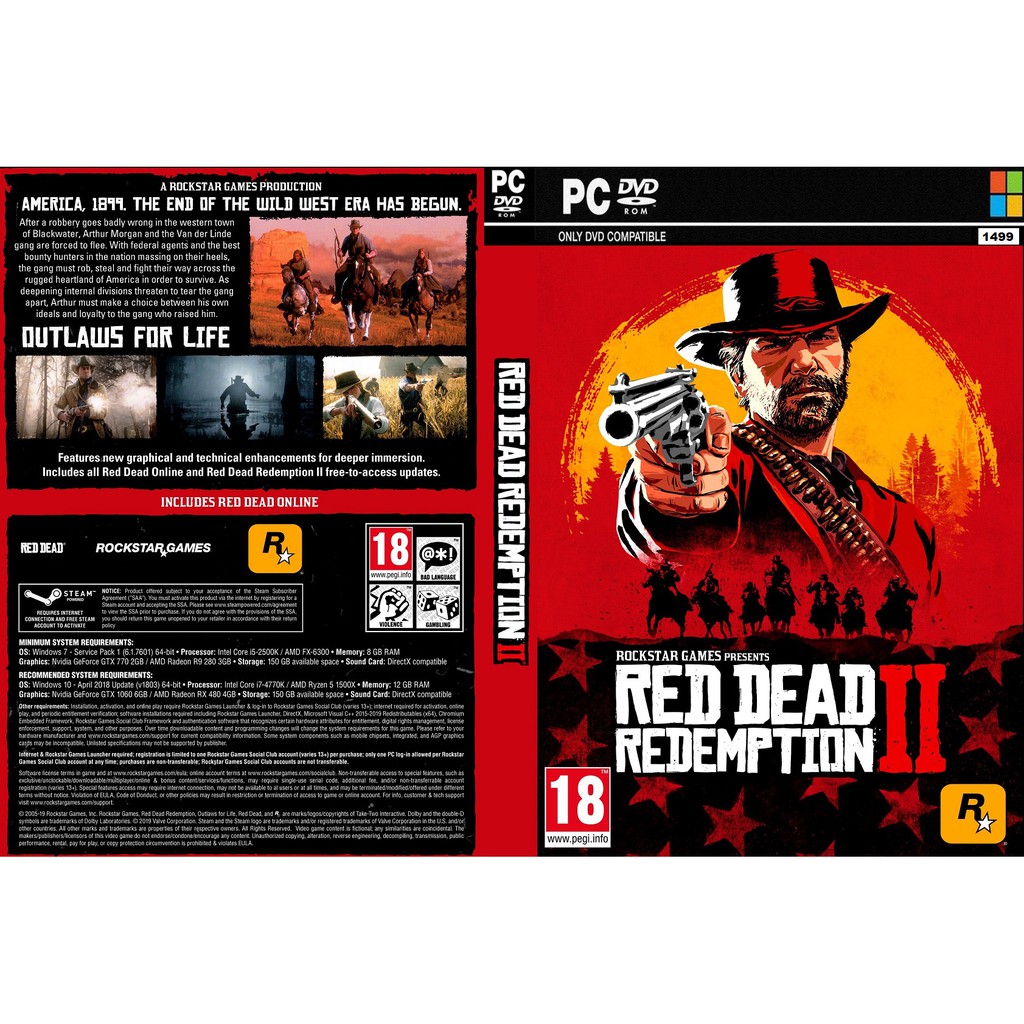 (PC) Red Dead Redemption 2 | Shopee Thailand