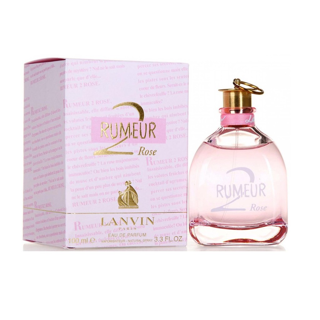 Lanvin Rumeur 2 Rose EDP 100 ml. กล่องซีล | Shopee Thailand