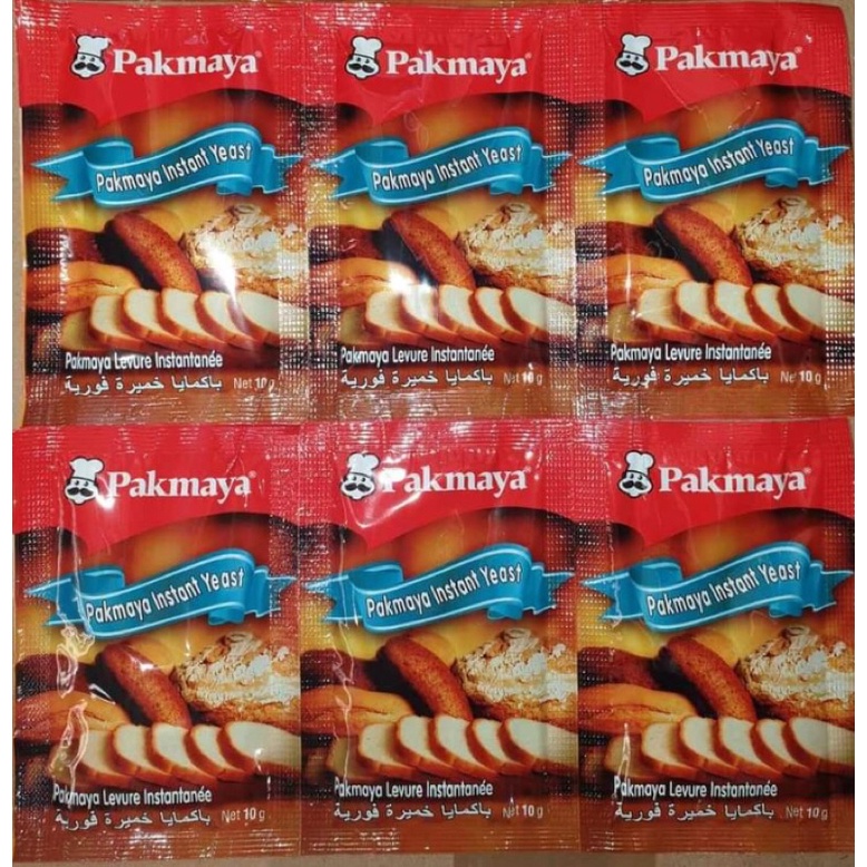 Pakmaya Instant Yeast 10g ยีสต์ผงซองเล็ก อินสแตนท์ ยีสต์ ตราพัคมายา ...
