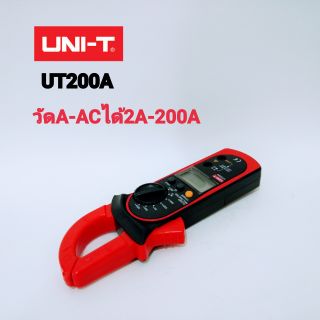 UNI-T UT200A แแคมป์มิเตอร์วัดไฟดิจิตอล Digital Clamp Multimeter AC/DC ...