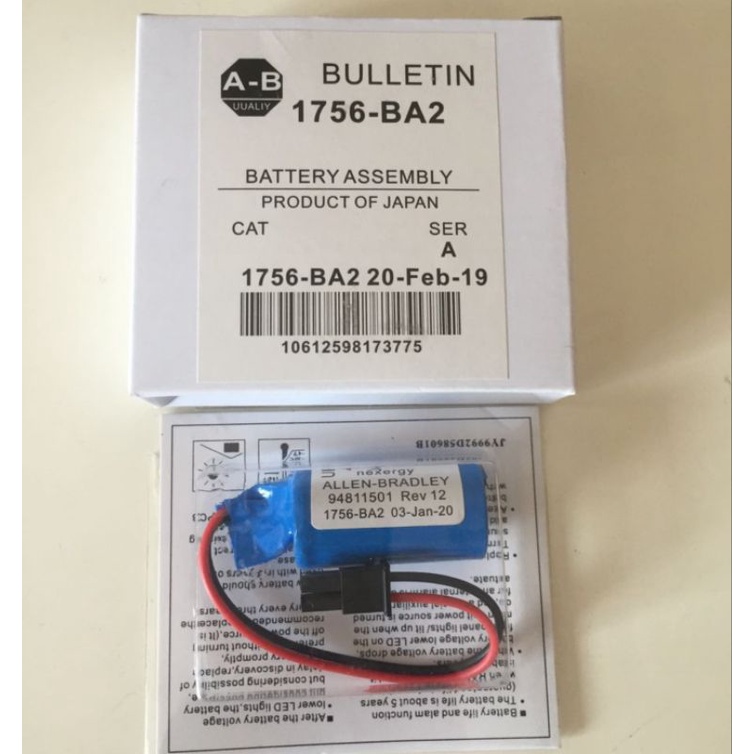 ใหม่ original AB แบตเตอรี่ 1756-BA2 Allen Bradley PLC แบตเตอรี่ลิเธียม ...