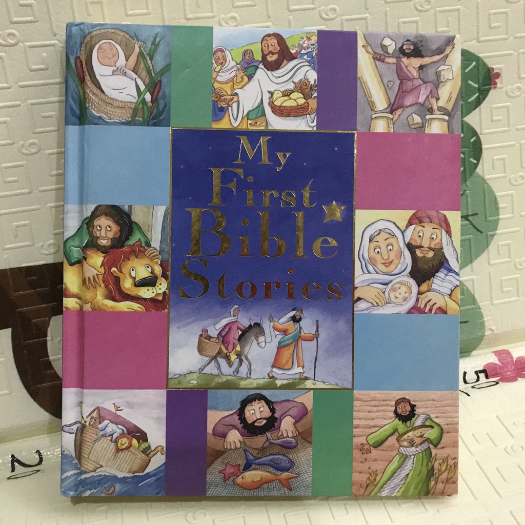 หนังสือภาษาอังกฤษ มือสองนำเข้าจากอังกฤษMy First Bible Stories | Shopee ...