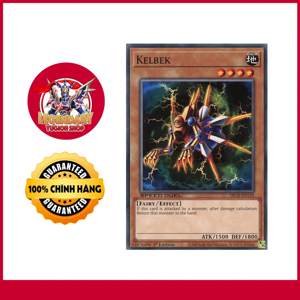 [การ์ด Yugioh ดั้งเดิม] Kelbek | Shopee Thailand