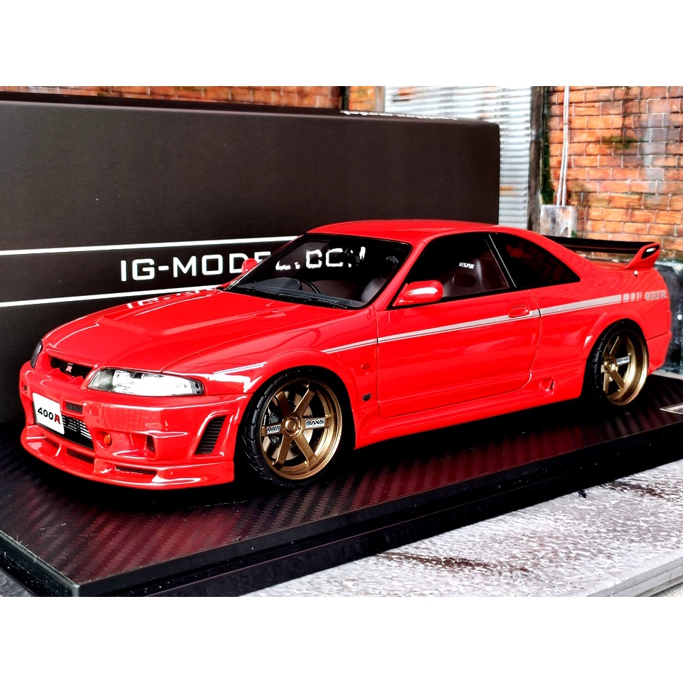 โมเดลรถR33 ignition model Nissan Skyline R33 GTR Nismo 400R ขนาด สเกล ...