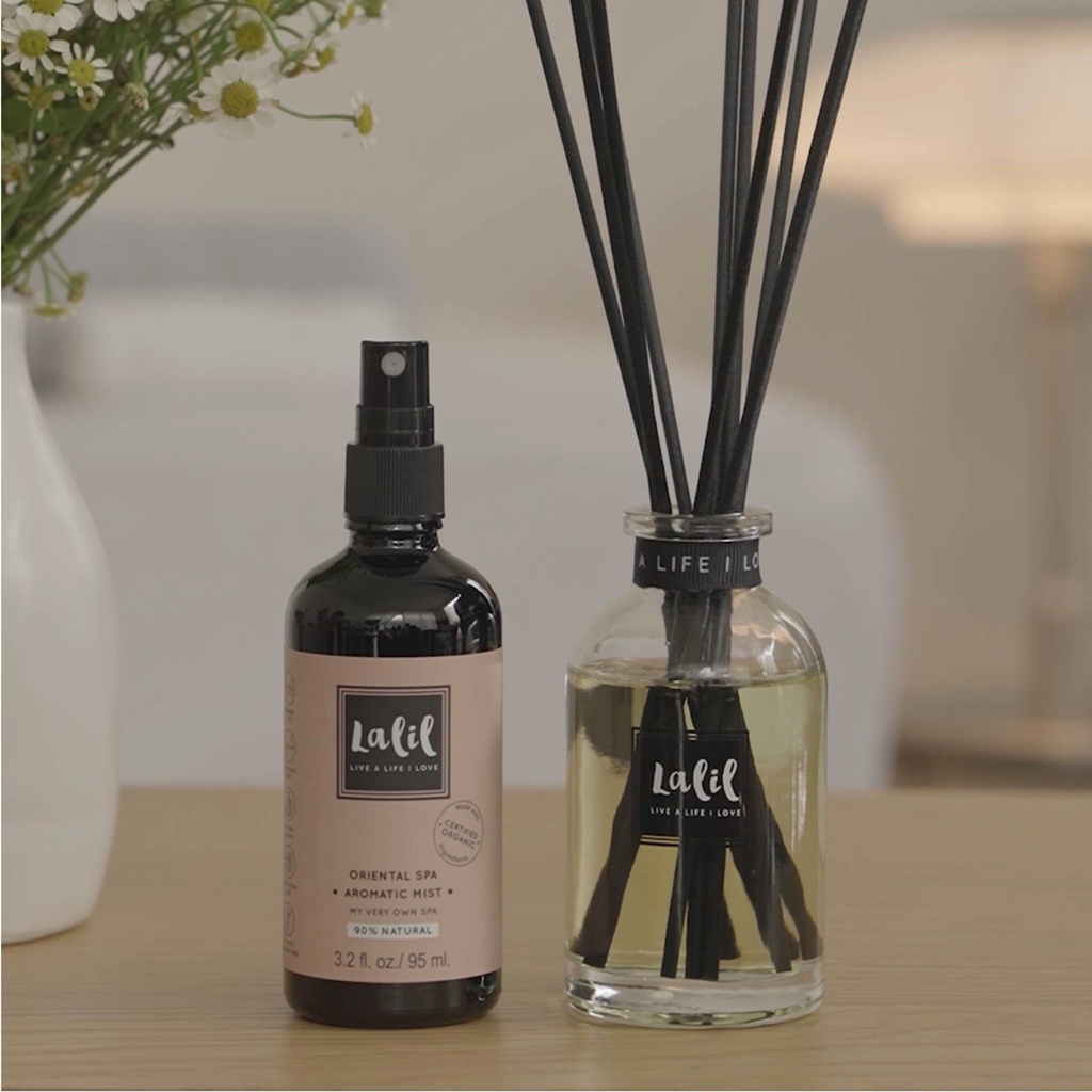 LALIL Oriental Spa Room Diffuser 100ml (น้ำหอมตั้งโต๊ะ หอมเสมือนสปาอโรม ...