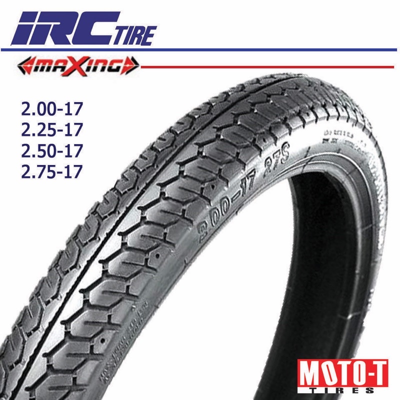 ยางนอกมอเตอร์ไซค์ IRC MAXING | Shopee Thailand
