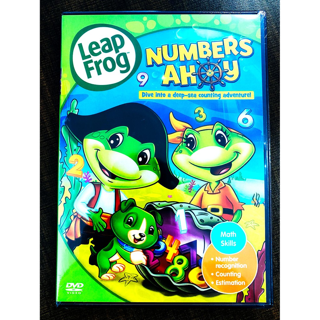 ดีวีดี CHILDREN LEAP FROG NUMBERS AHOY *การผจญภัยที่ปรึกษา DEEP-SEA ...
