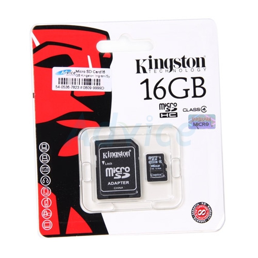 เมมโมรี่การ์ด Micro SD Card Class 4 (16GB) ของแท้ | Shopee Thailand