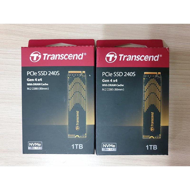 🔥 พร้อมส่ง🔥 Transcend M.2 SSD 240S 1TB R3800MB/s W2800MB/s PCIe ของใหม่ยังไม่แกะกล่อง ประกัน 5 ...