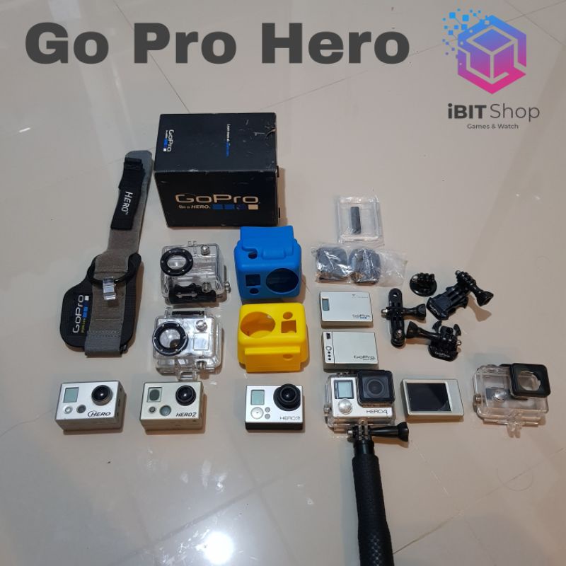 กล้อง GoPro Hero 1,2,3,4 Session (มือสองของแท้) | Shopee Thailand