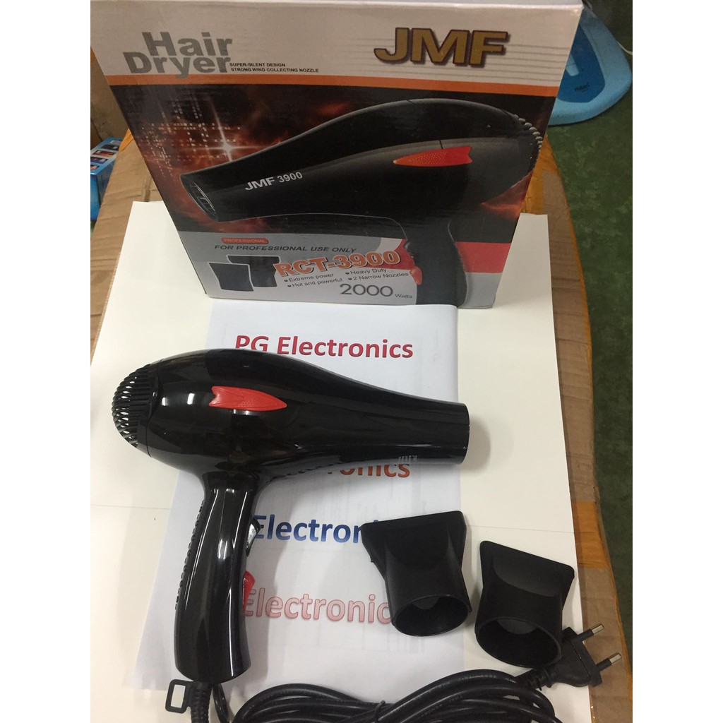 ไดร์เป่าผม JMF 3900 ผมแห้งไว มีความร้อนหลายระดับ ประหยัดไฟ คุ้มค่า | Shopee Thailand