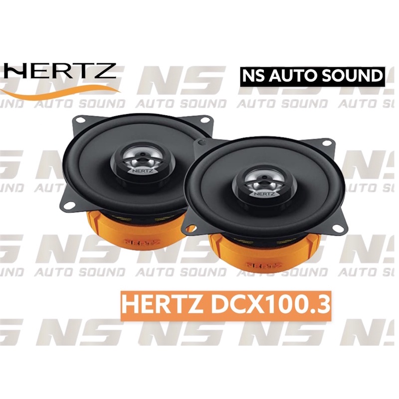 HERTZ DCX 100.3 Two way coaxial | Shopee Thailand