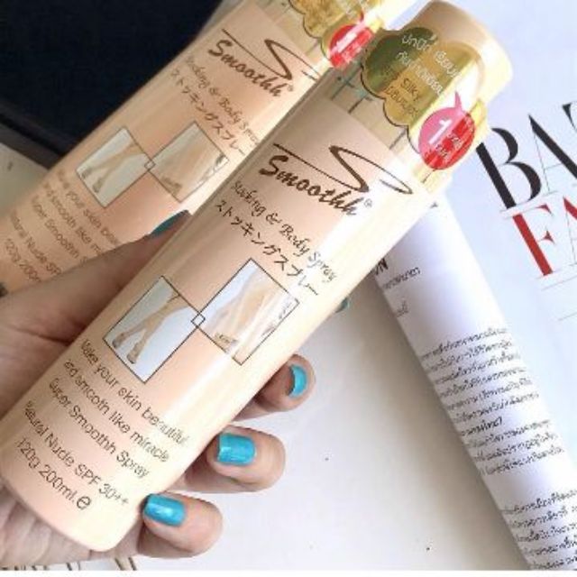 Smoothh สเปรย์ถุงน่อง Stocking Body Spray SPF30++ Waterproof | Shopee ...