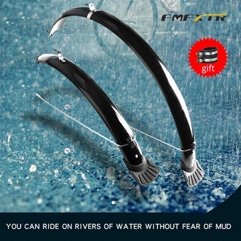 ชุดบังโคลน MTB 20/26/27.5/29 "Mud GUARD front & REAR Full Length ...
