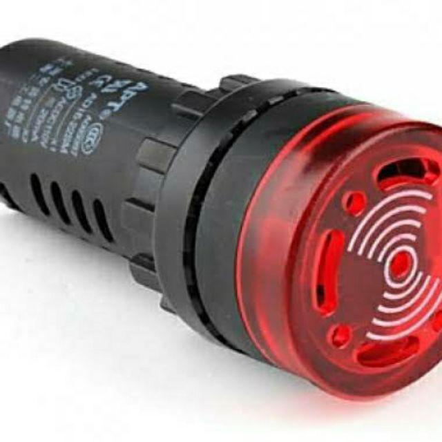 Pilot lamp buzzer ไฟพร้อมเสียง220Vac,24VAC-VDC,12VAC/VDC(จัดส่งทันที ...