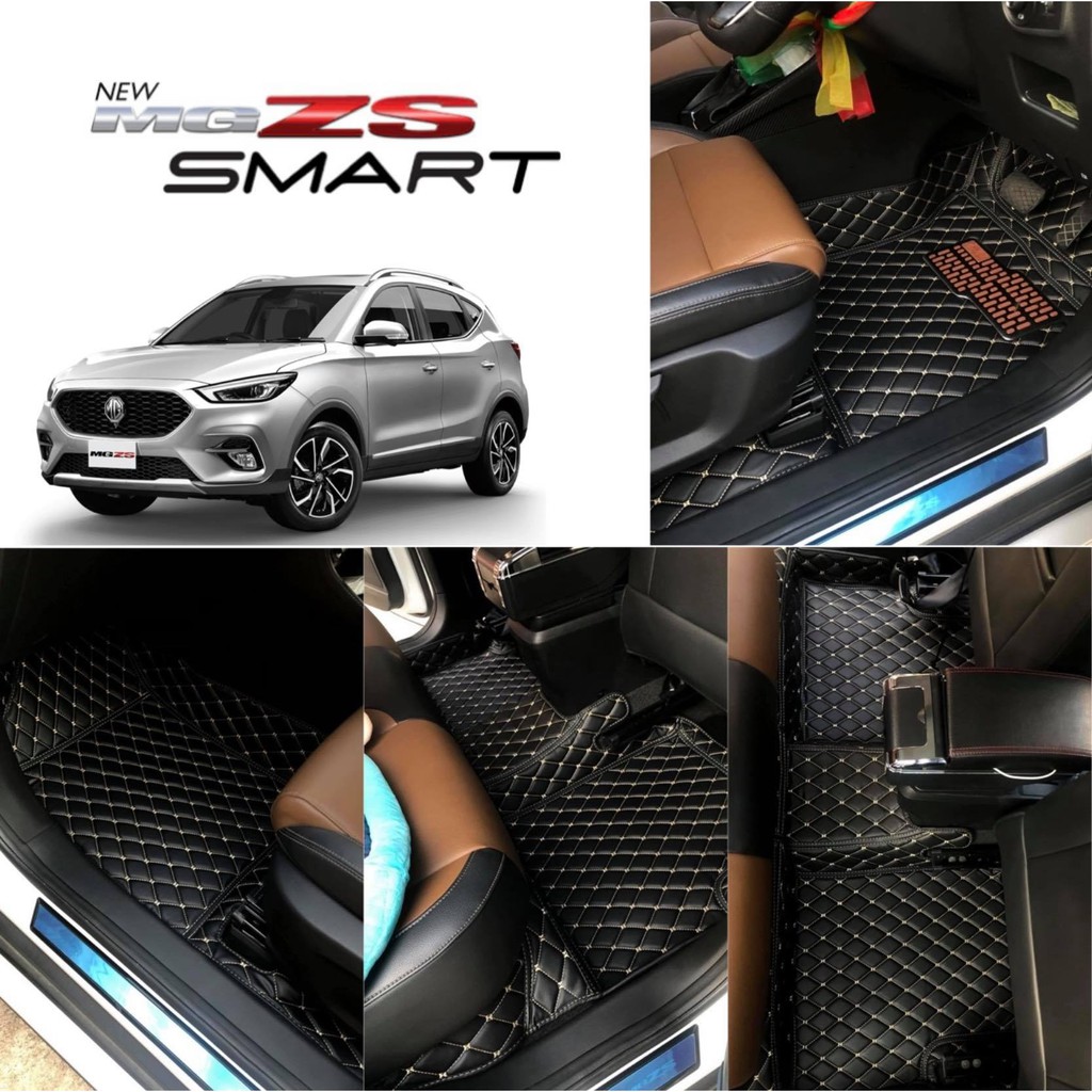 พรมปูพื้นรถยนต์ 6D MG ZS ปี2017-2021 เข้ารูป มีขอบข้าง สวยงาม หรูหรา มีระดับ เข้ารูป100% ราคาถูก ...