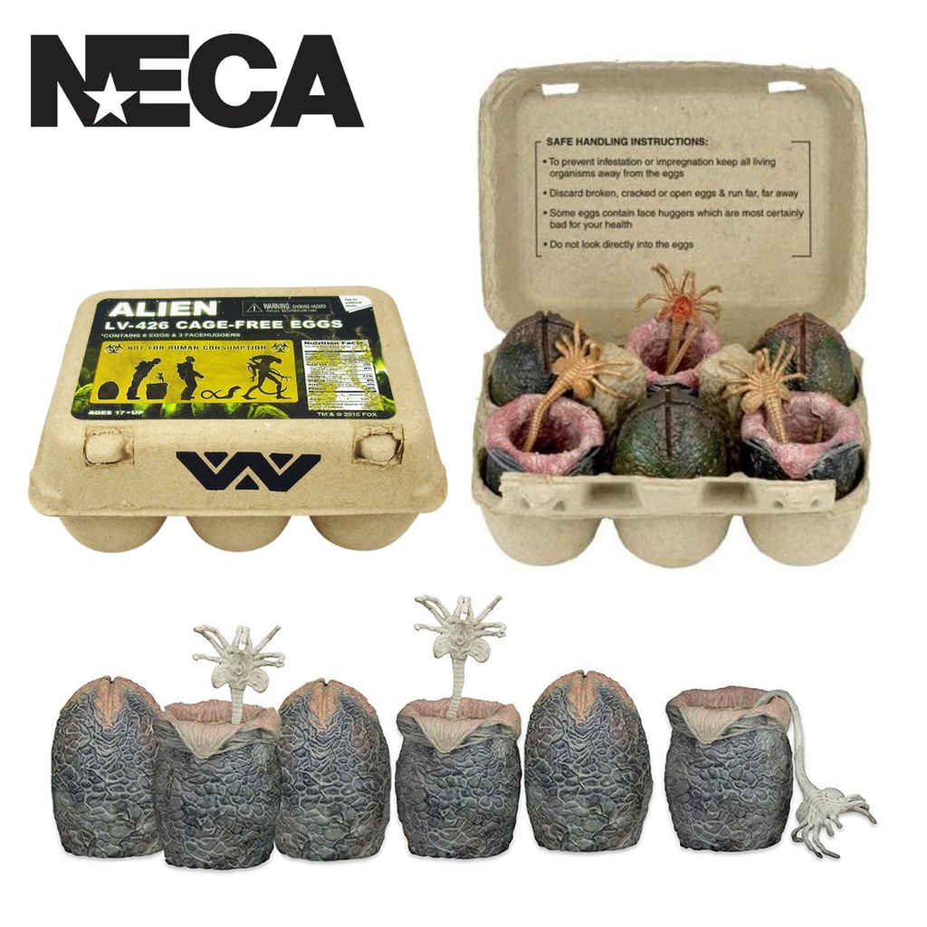(SOLD OUT) NECA Alien - Carton of 6 Xenomorph Eggs Accessory Pack ...