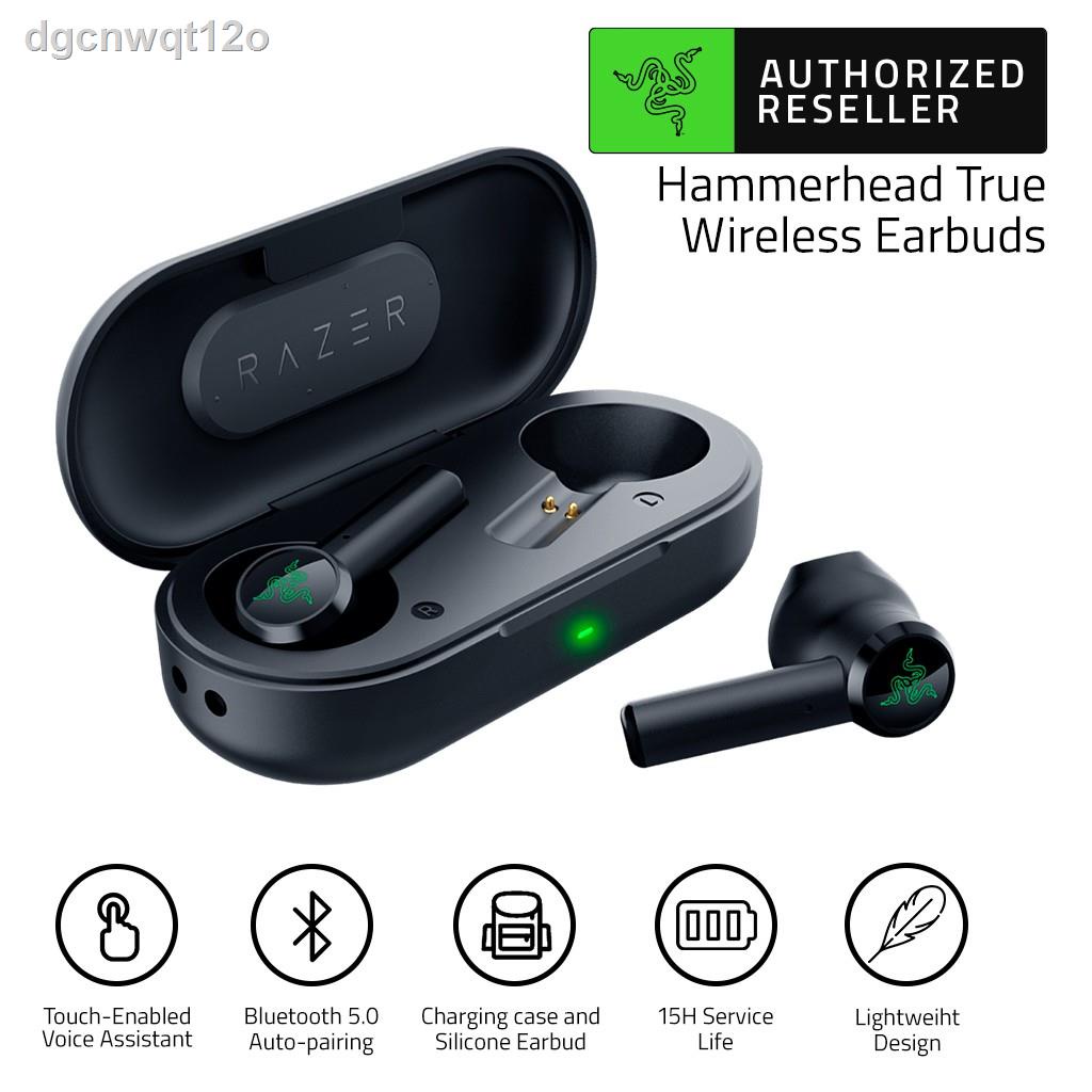 Razer Hammerhead True Wireless Earphones Bluetooth 5.0 IPX4 Touch ...