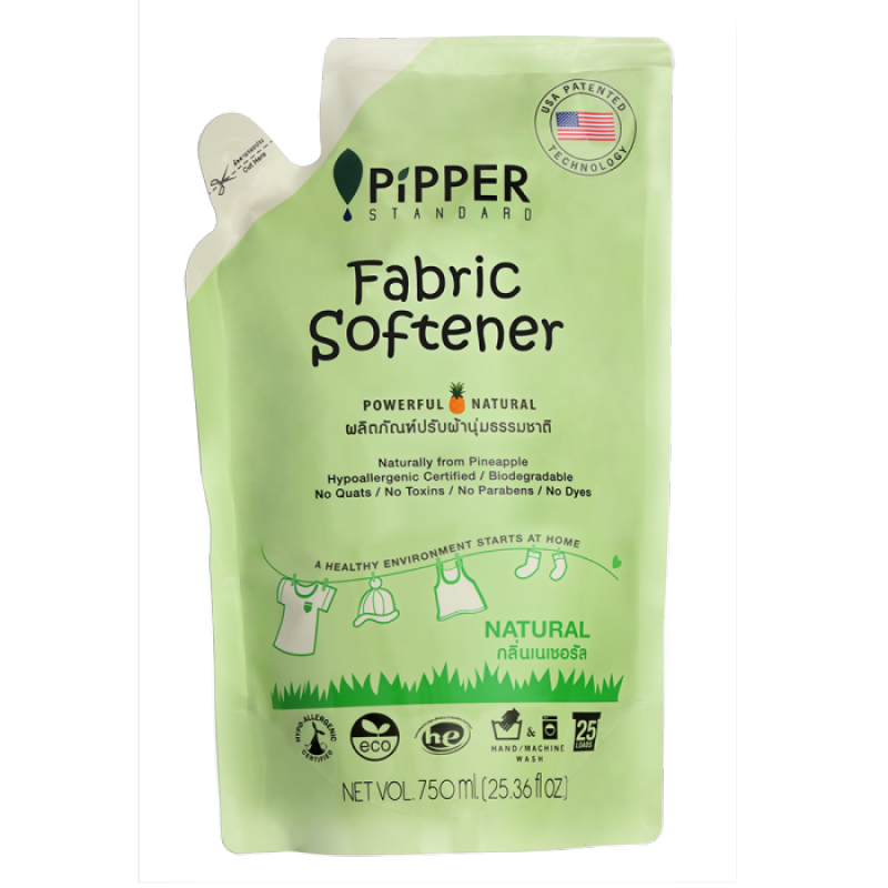 ECOTOPIA ผลิตภัณฑ์ปรับผ้านุ่ม Pipper Standard Fabric Softener Natural ...