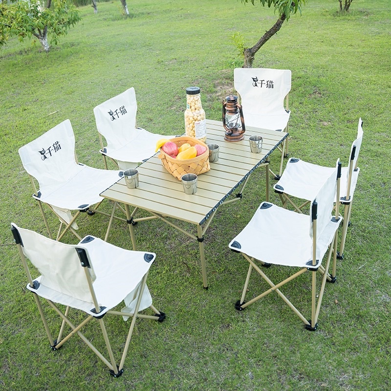 Mestyle (สินค้าเฉพาะโต๊ะ) โต๊ะแคมป์ปิ้ง พับได้ โต๊ะสนาม B019 | Shopee Thailand