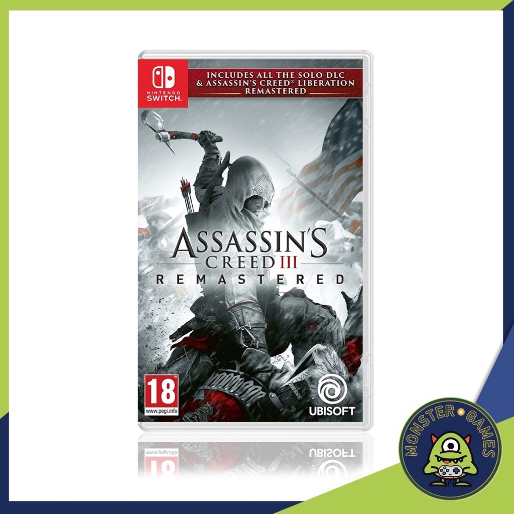 Assassin's Creed 3 Remastered Nintendo Switch game (เกมส์ Nintendo ...