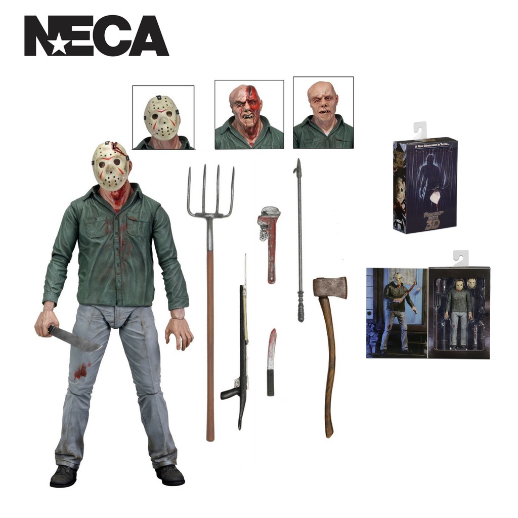 (NECA) Friday The 13Th - Ultimate Jason Part 3 Figure | Shopee Thailand