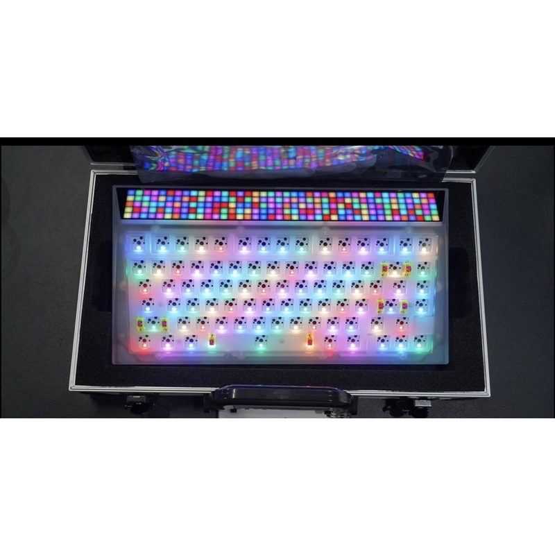 Cyberboard มือ 1,2 Angrymaio Custom keyboard คีบอร์ด LED Cybertruck ...
