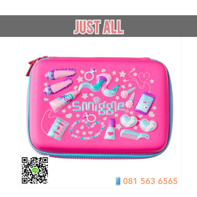 กล่องดินสอ Smiggle Hardtop Pencil Case : make Up | Shopee Thailand