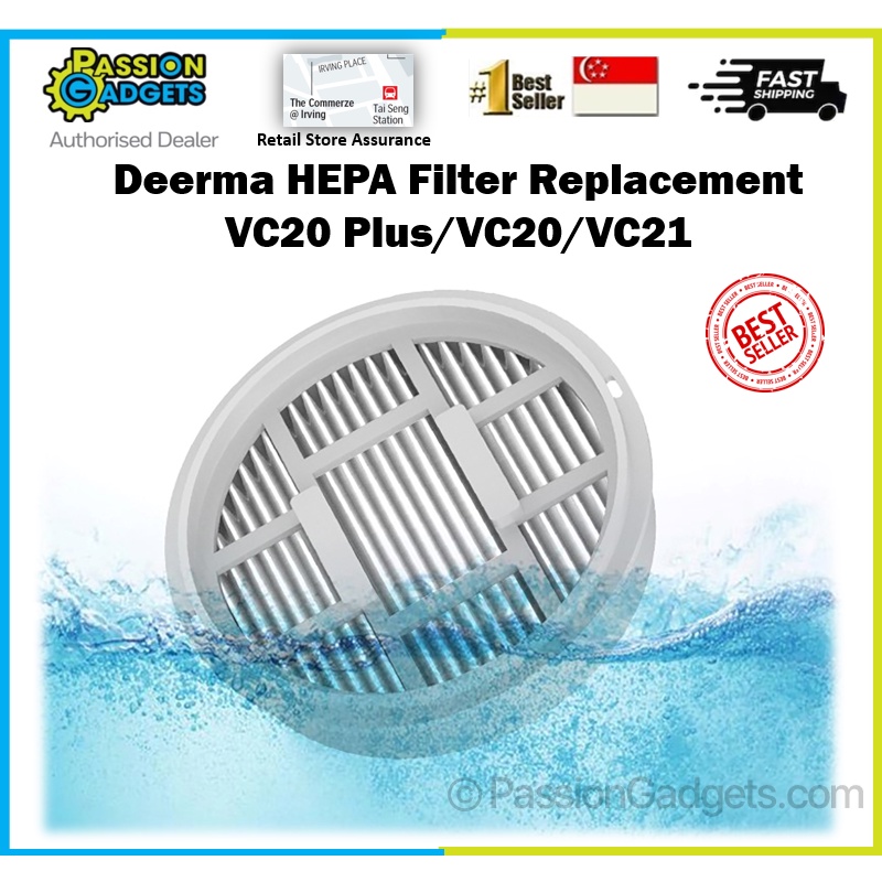 Deerma VC20 plus VC21 HEPA เปลี่ยนกรองอุปกรณ์เสริม VC20/VC21/VC20S ...