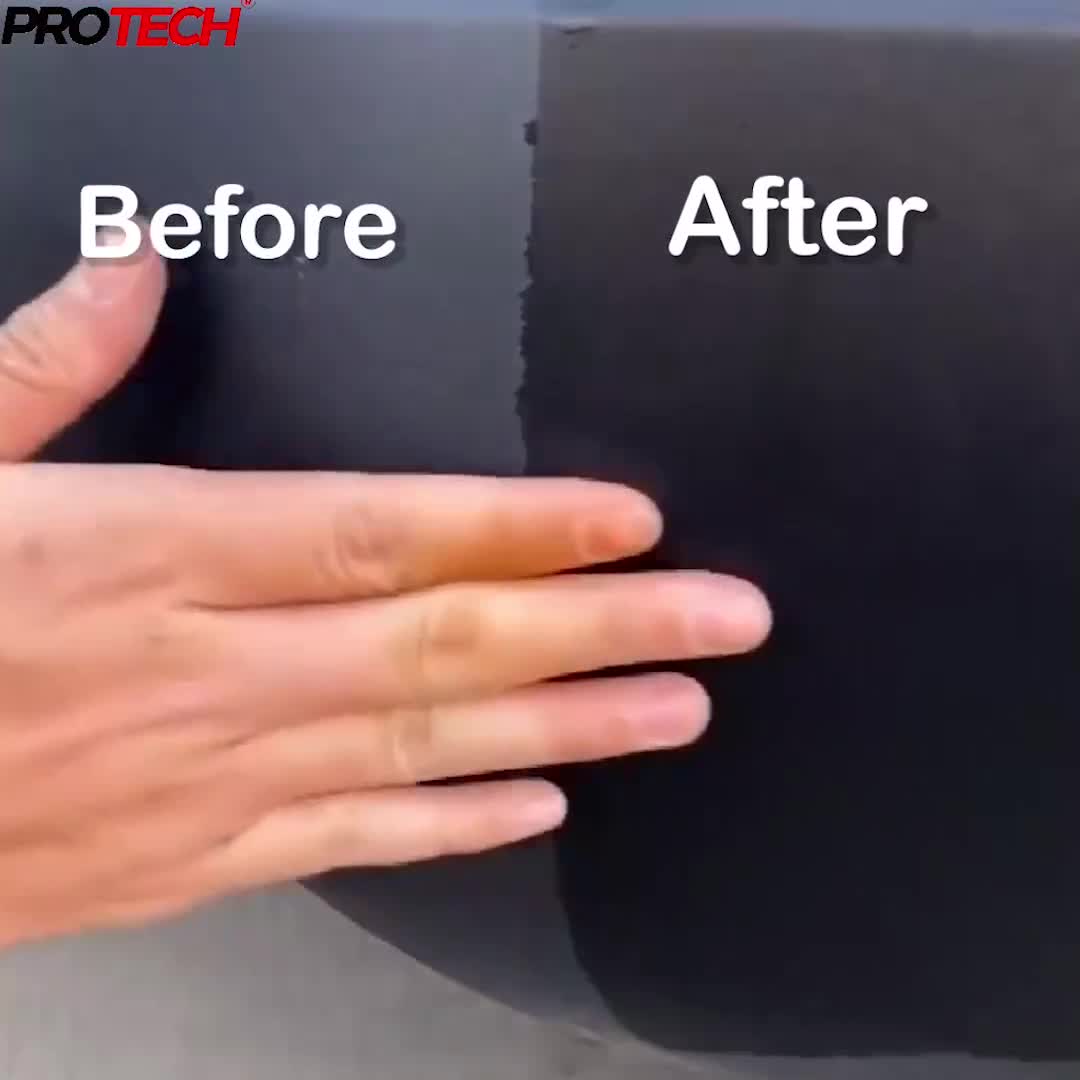 น้ำยาฟื้นฟูพลาสติก น้ำยาเคลือบพลาสติก ฟื้นฟูผิวยาง - PROTECH Plastic & Trim Restorer | Shopee ...