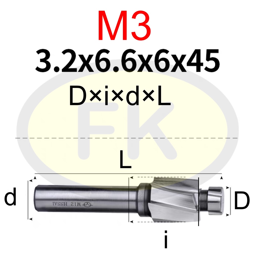 Counterbore / เค้าเตอร์บอล (M3 - M8) | Shopee Thailand