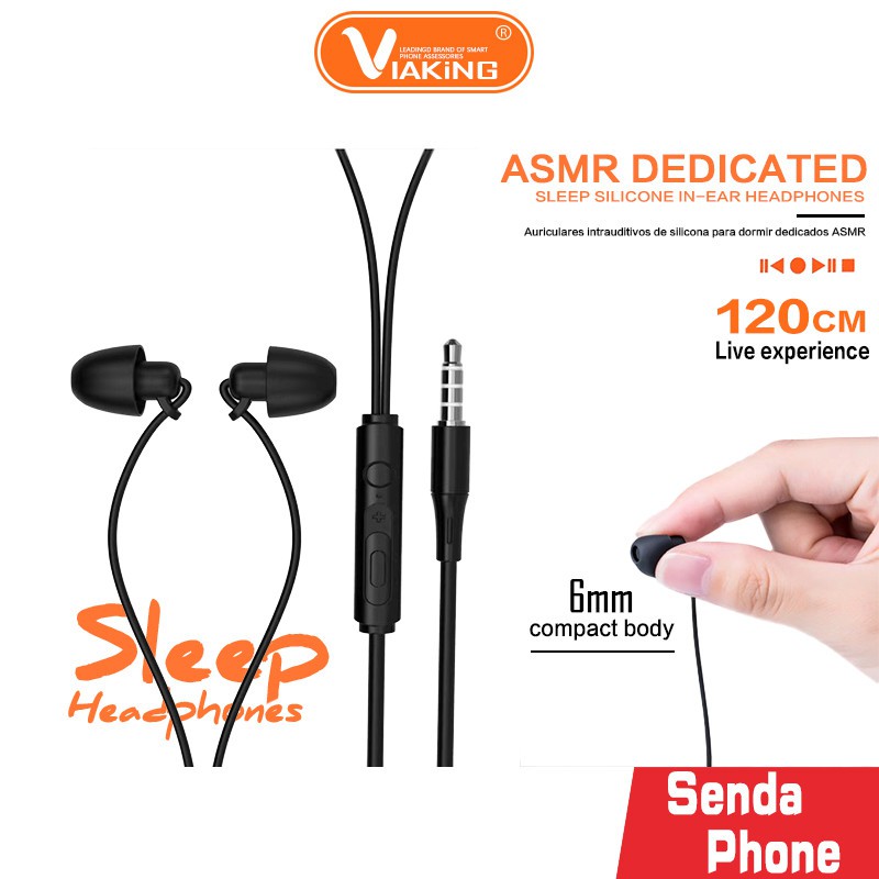หูฟัง แบรนด์ Viaking หูฟังเสียงดี ช่องเสียบแบบแจ๊ค แบบTypeC หูฟังมีไมค์ ...