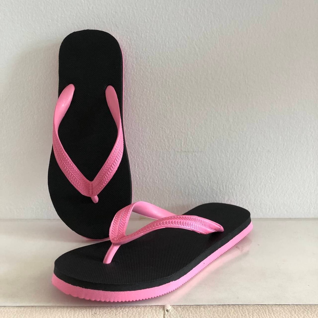 Scorpion Basic รองเท้าแตะยางพาราแท้ รุ่น BACKPINK | Shopee Thailand