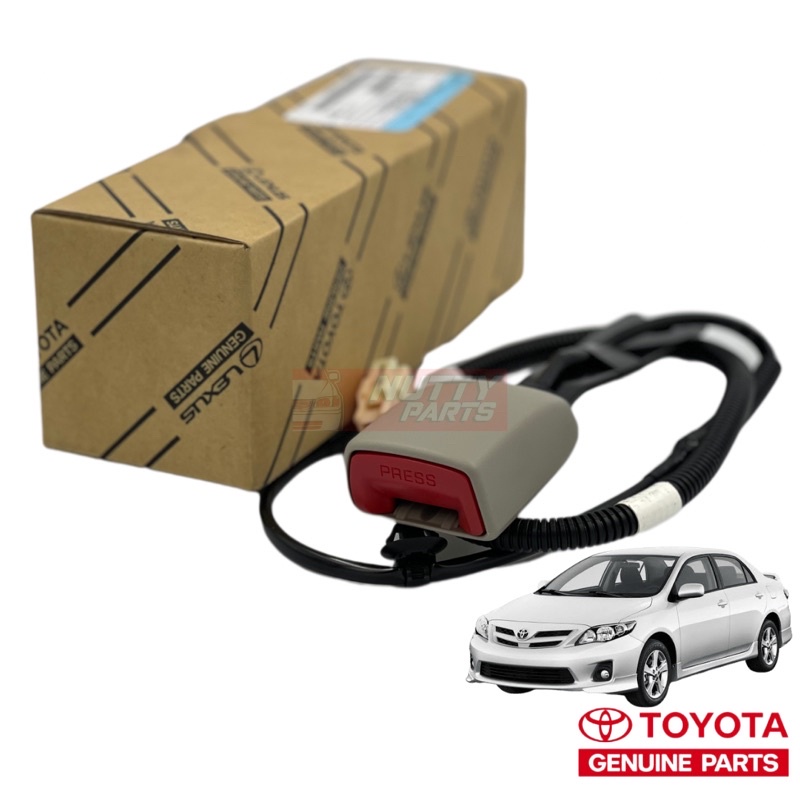 อะไหล่แท้ ! ตัวล็อคเบลท์ ตัวล็อคเซฟตี้เบลท์ COROLLA ALTIS ปี 08-14 ...