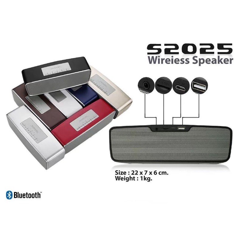 ลำโพงบลูทูธ ลำโพง5W+5W S2025 - ตัวใหญ่ | Shopee Thailand